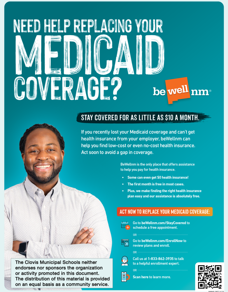 NEED HELP REPLACING YOUR MEDICAID COVERAGE? | Marshall 6th Grade Academy